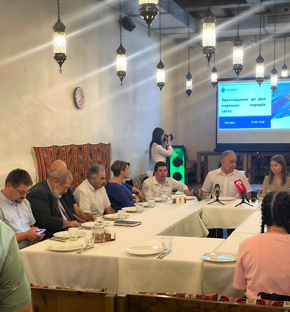 Ukranian press breakfast was held for the International Day of the ...